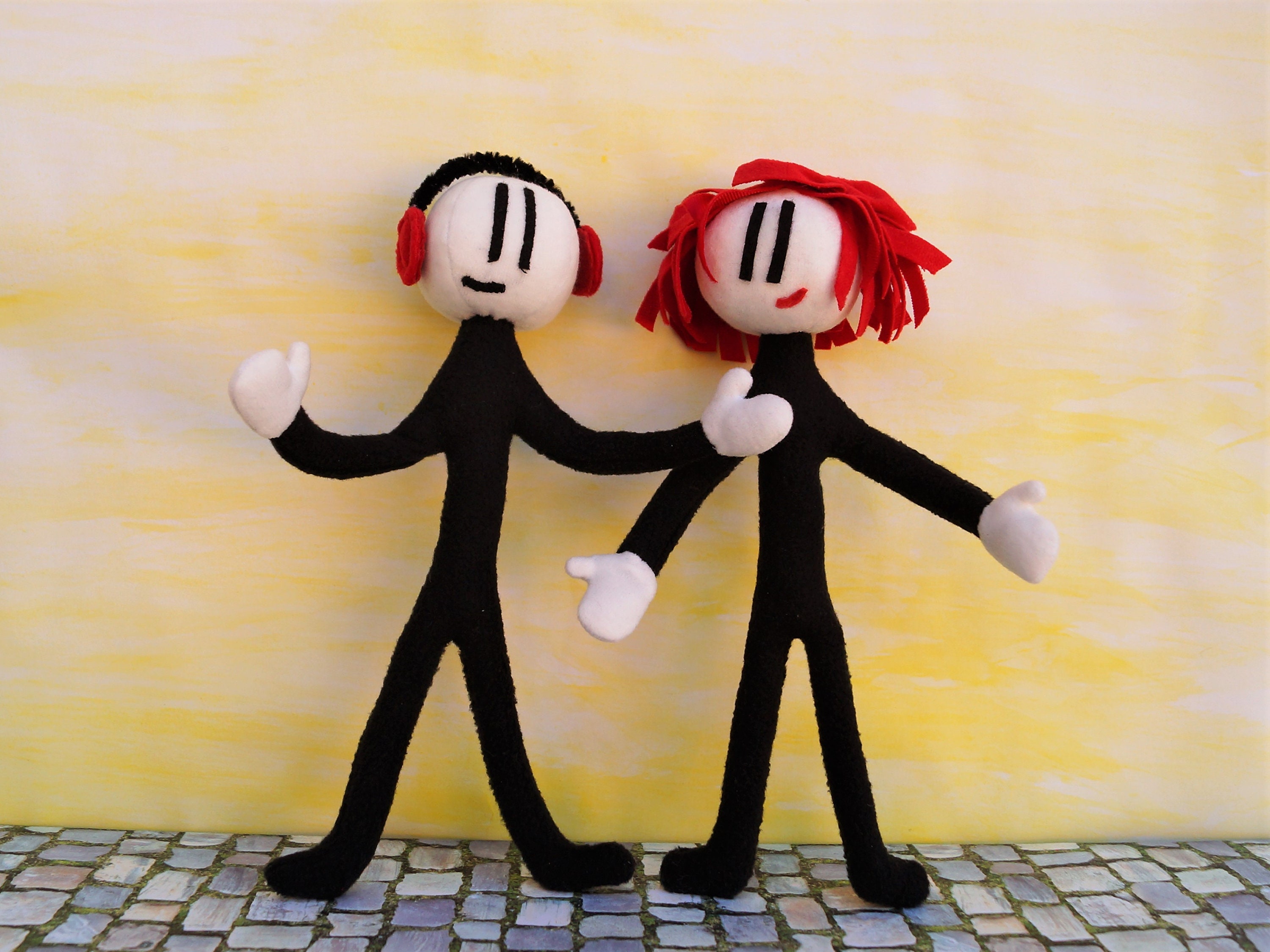 Henry Stickmin Ellie Rose Plush Toy Gift for Gamer Stickmin | Etsy