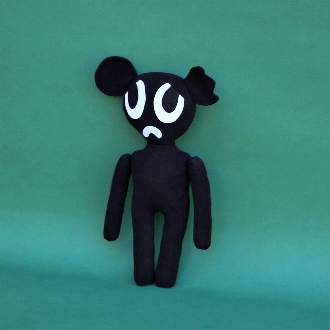 Cute Cartoon Mouse Plush Toy 15" Creepy Gift for Monster Fan - Etsy