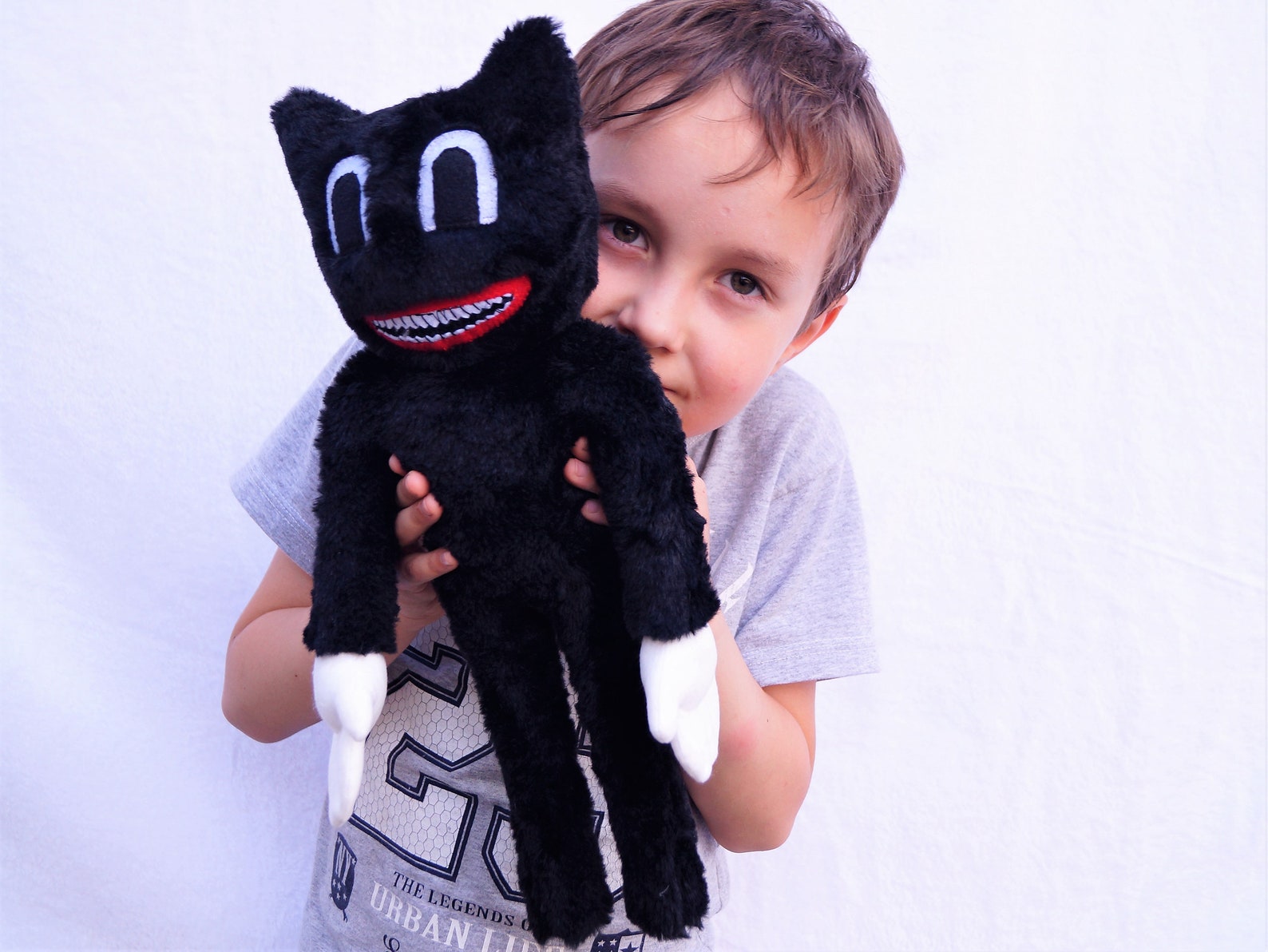 Cartoon Cat 16 Plush Toy Monster Plush Toy - Etsy