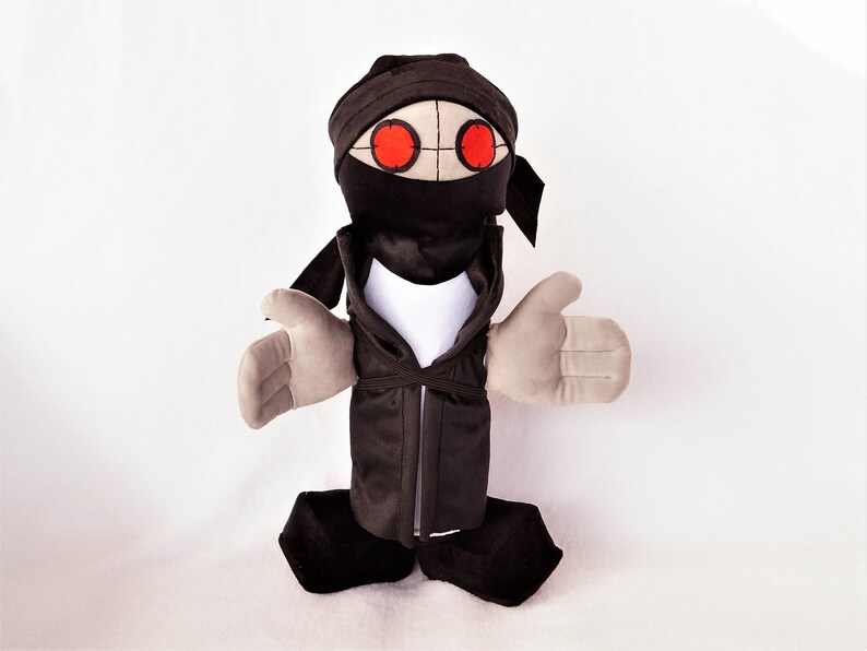 Plush Hank From Madness Combat Large Plush Toy 14 T Etsy Uk