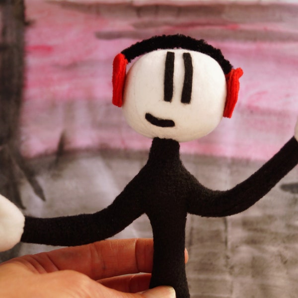 Stickman Plush - Etsy