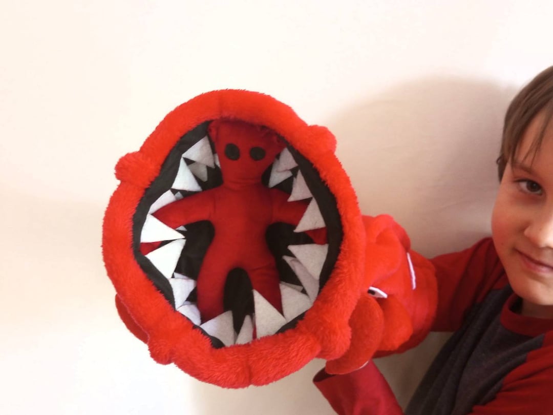 Interactive Train Eater 17" Monster Plush Toys 45cm SCP Plushie Toy - Etsy