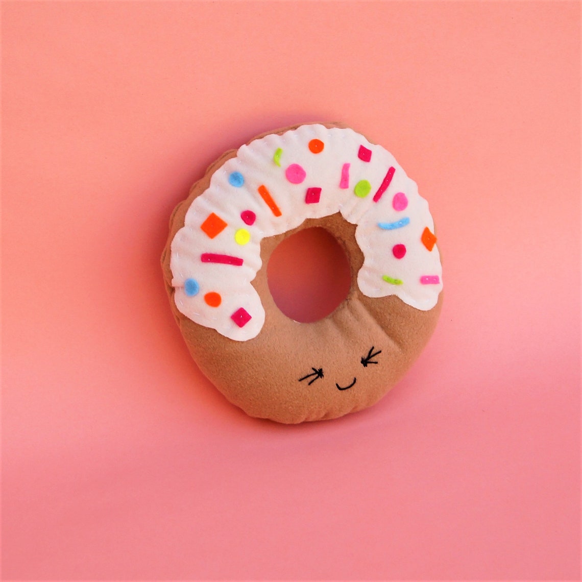 Donut plush toy Kawaii plushie Kawaii toy | Etsy