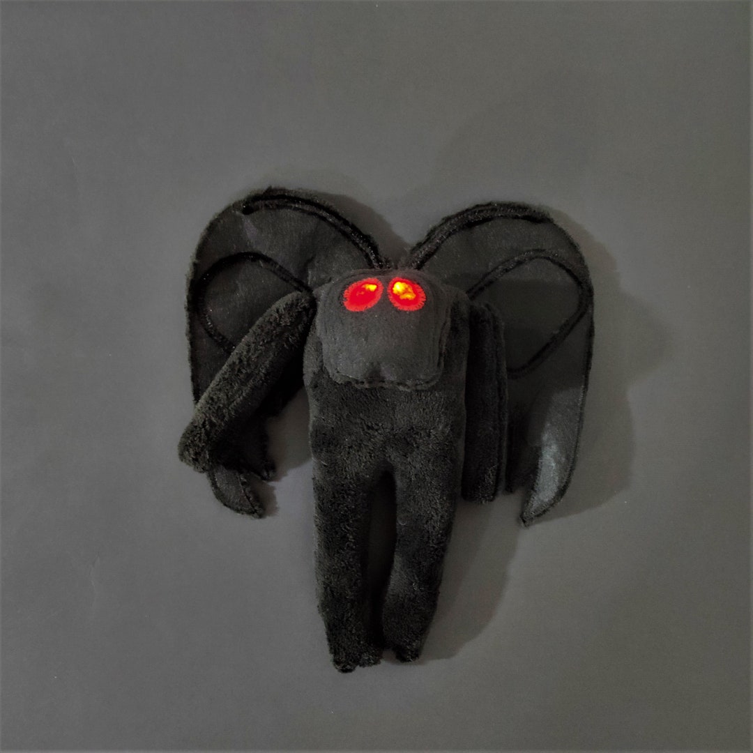 Really Shines Mothman Plush Toy 10" Cryptid Plushie SCP Toys - Etsy
