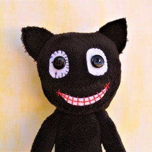 Baby Cartoon Cat 10 Plush Toy Little Monster - Etsy