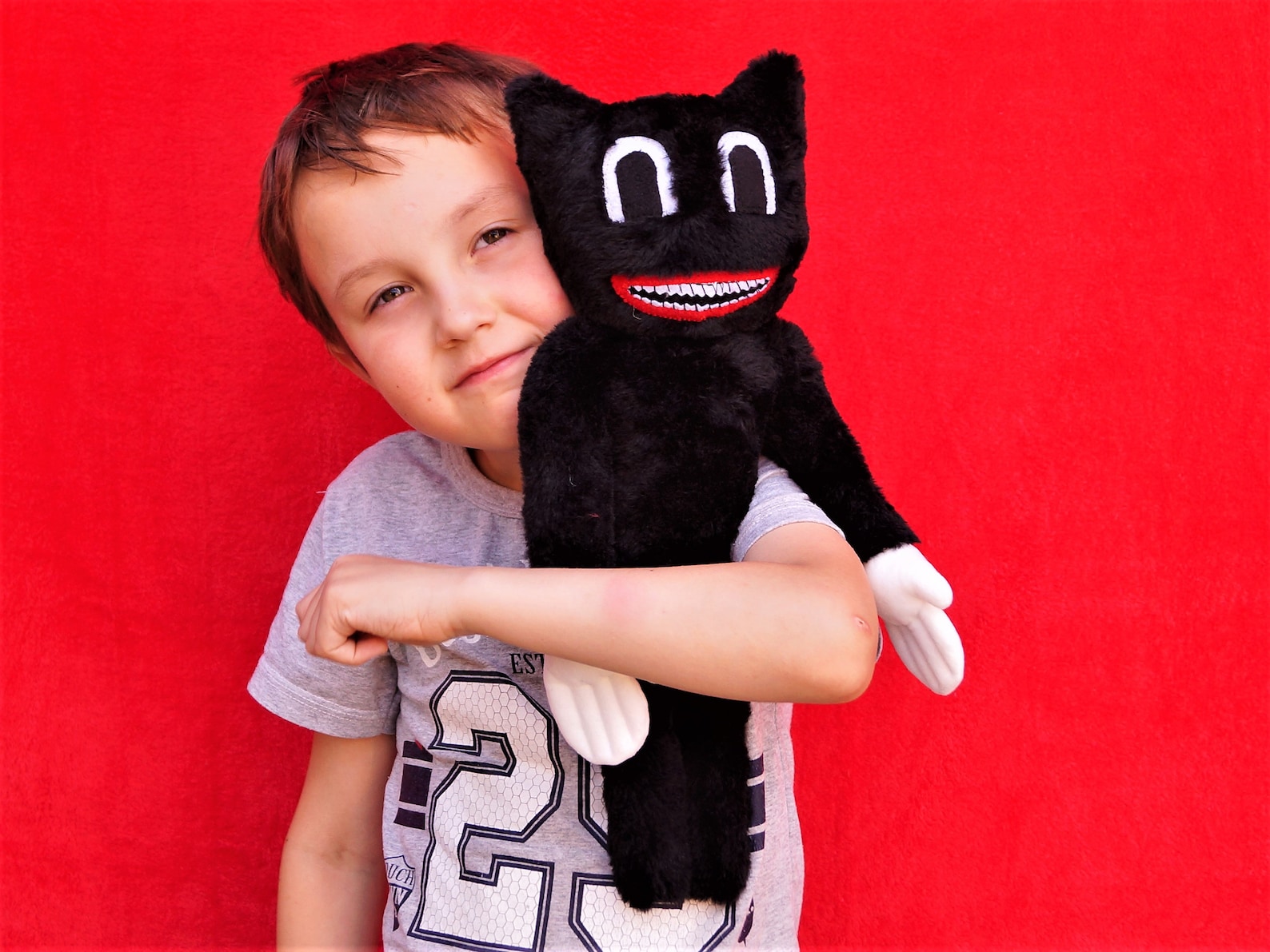 Cartoon Cat 16" Plush Toy Monster Plush Toy - Etsy