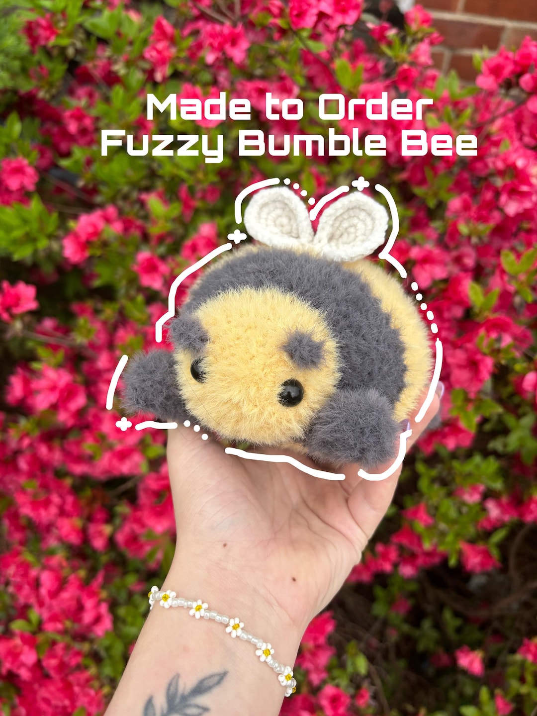 Crochet Chubby Bumble Bee Stuffed Animal Plush Chubby Bee Fuzzy - Etsy