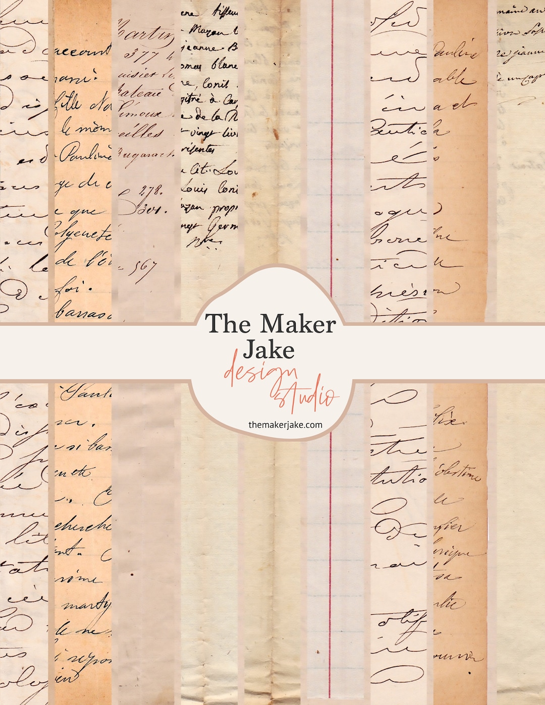 Vintage Paper Digital Download, Antique Paper, Vintage Paper Printable ...