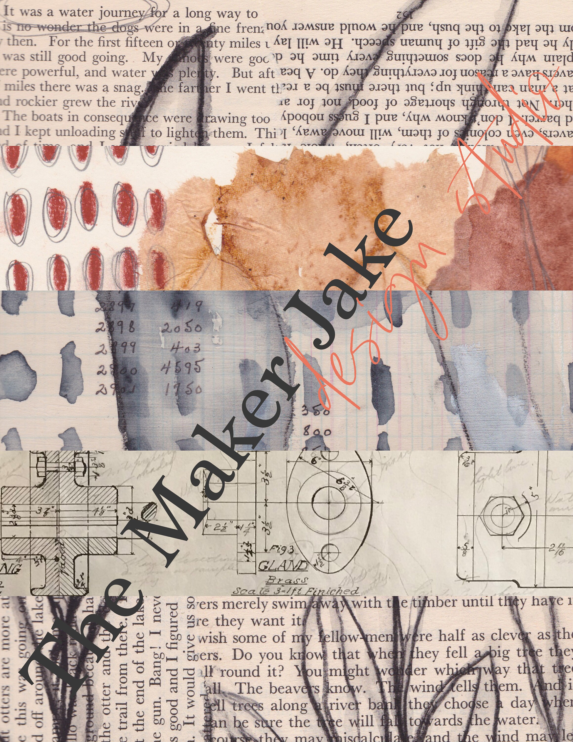 Artistic Collage Paper - Vintage Digital Download, Antique Paper ...