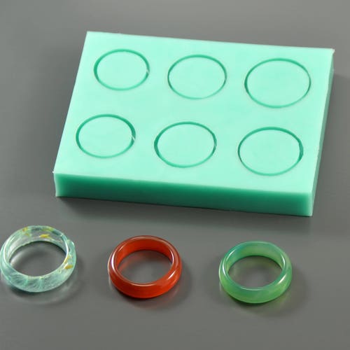 Multiple Ring Mold 6 Stackable Band Ring Mold Sizes 6.5 9 | Etsy