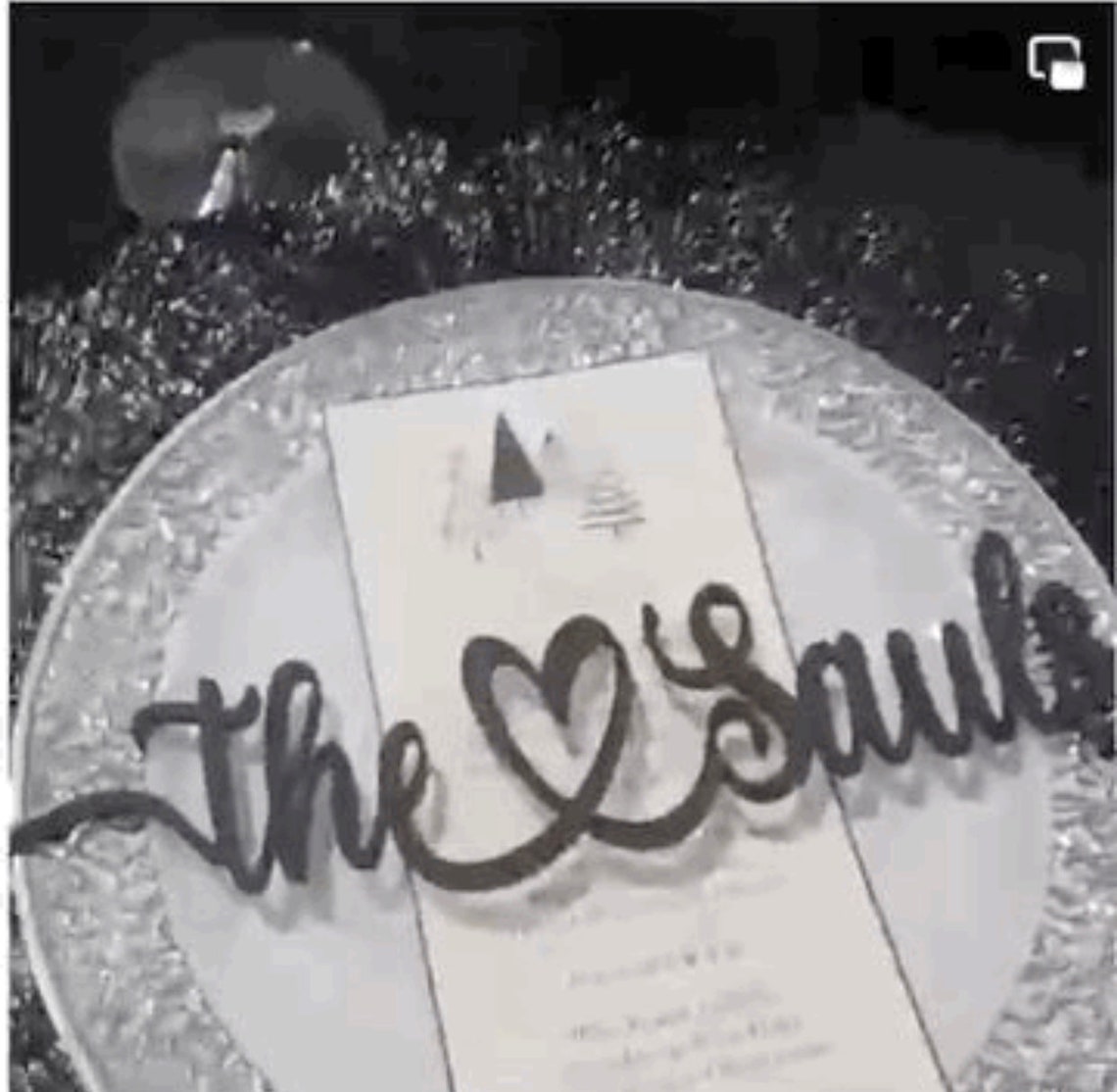 Personalized Table Setting Name Card set of 25 Wedding - Etsy