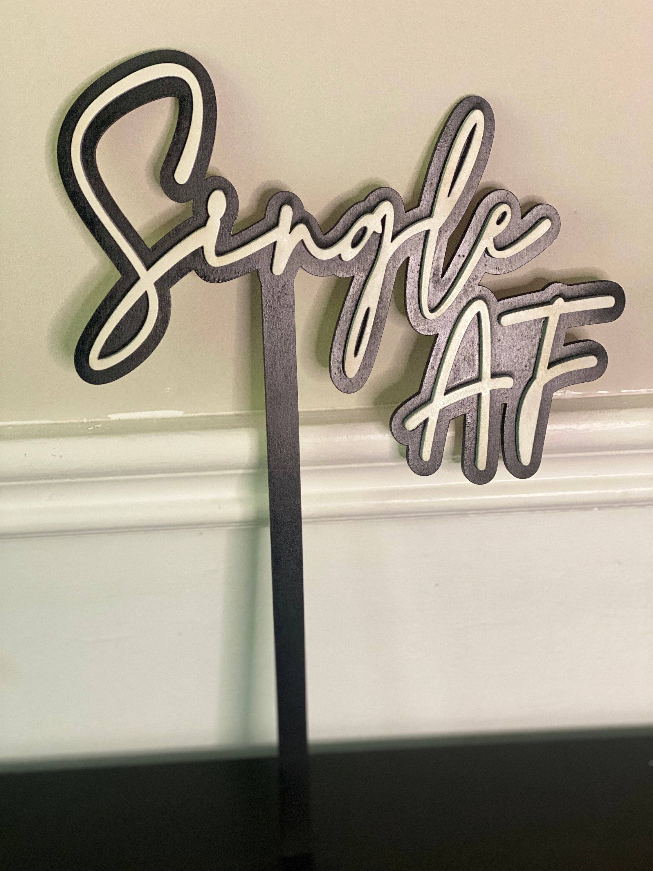 Single AF Photo Prop | Photo Booth Props | Party Photo Props | Wedding ...