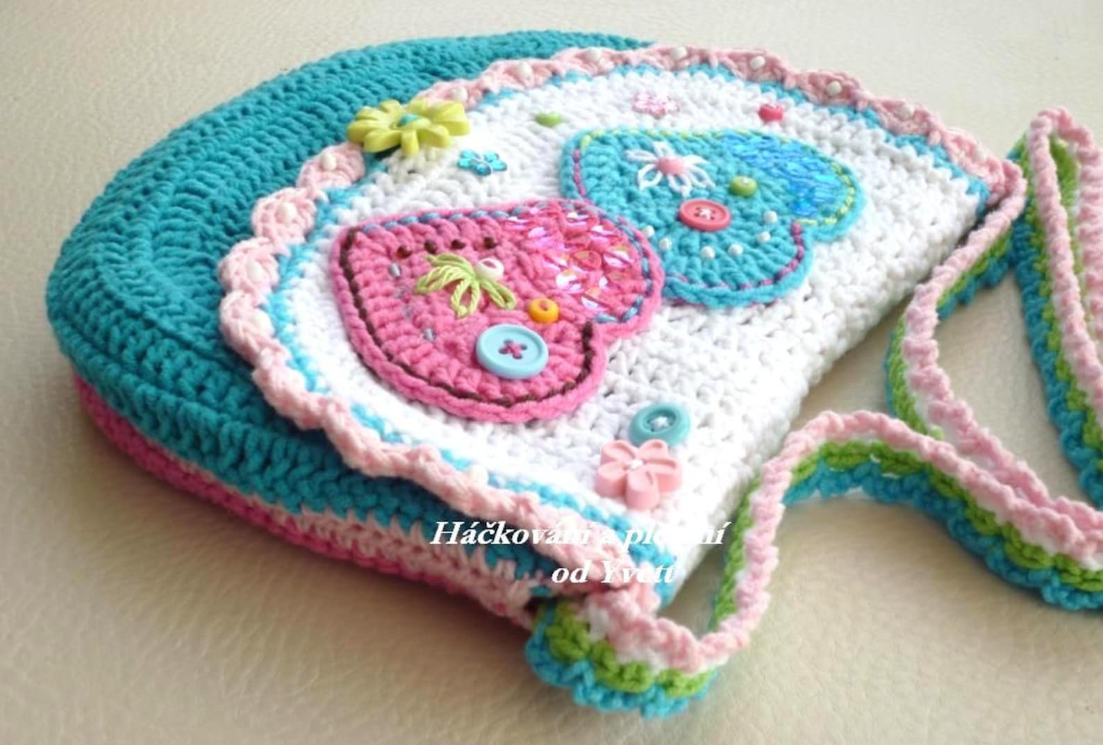 PATTERN - Handbag for Little Girls - Crochet Pattern, Purse, Bag, PDF ...