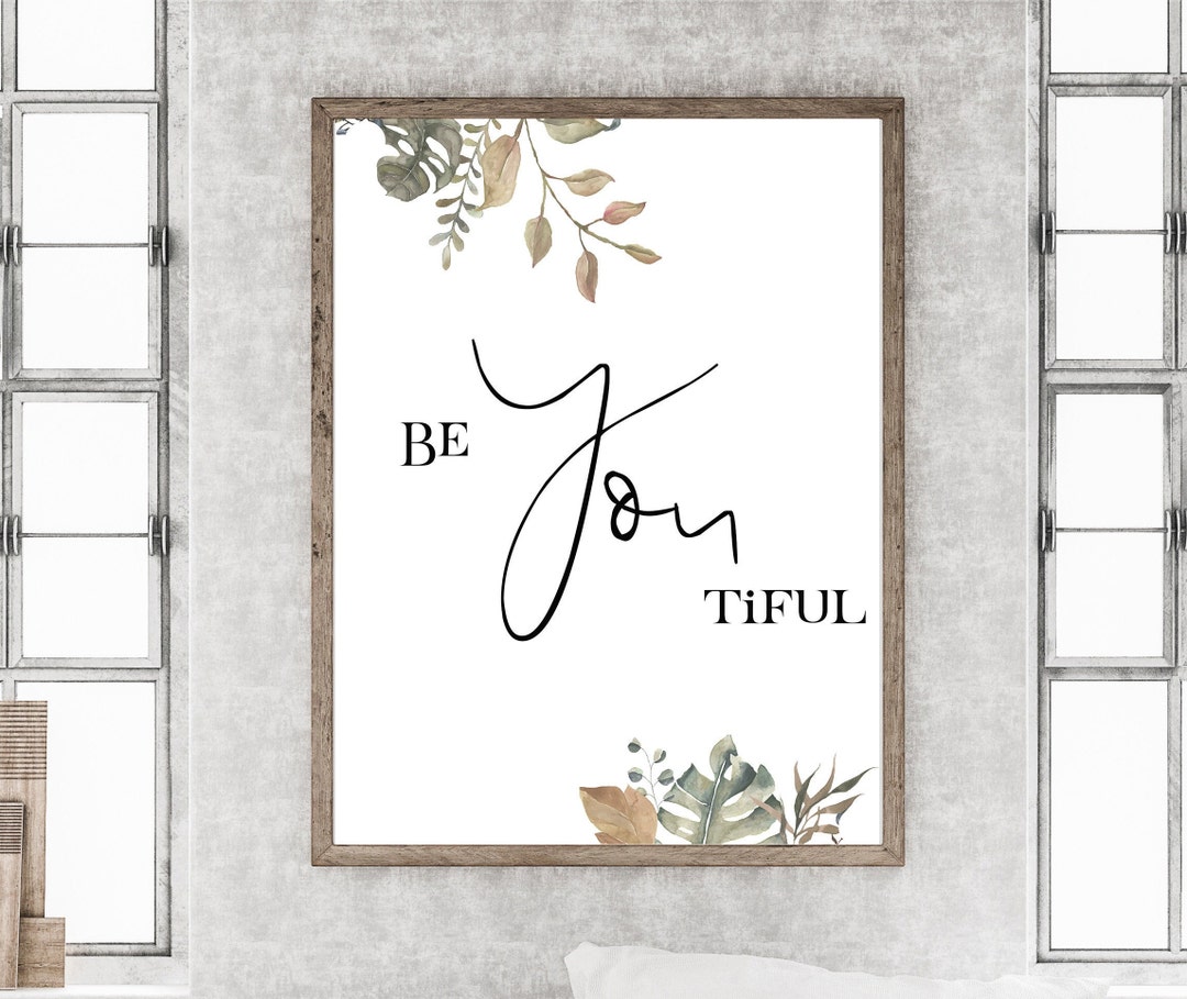 Beyoutiful Print Greenery Poster Greenery Wall Decor Minimal Line Art ...