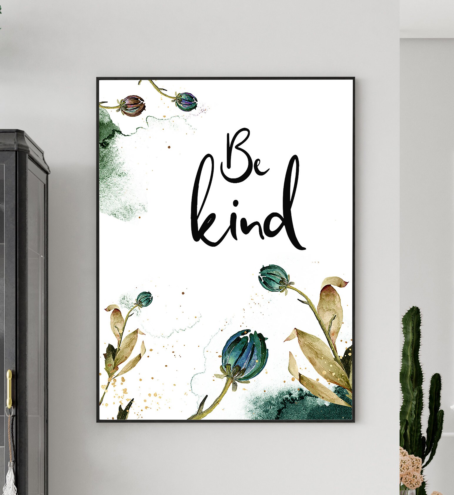 Be Kind Art Print Be Kind Poster Quotes About Life Bee Kind Humble and ...