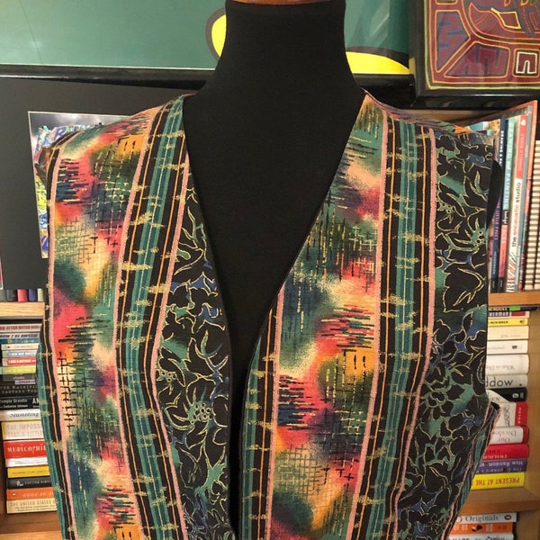 90s Vest - Etsy