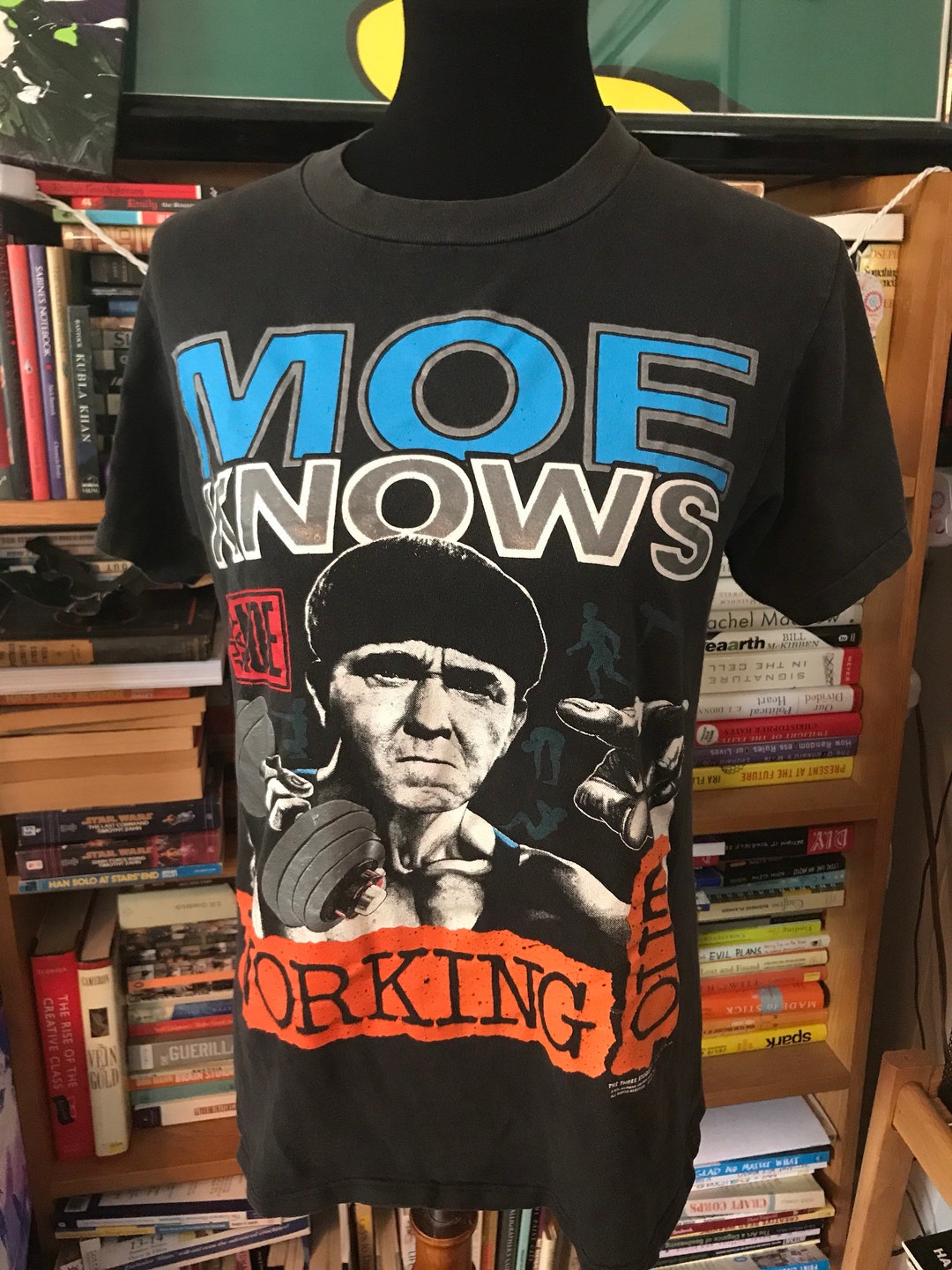 1990 moe Knows Working Out T-shirt - Etsy