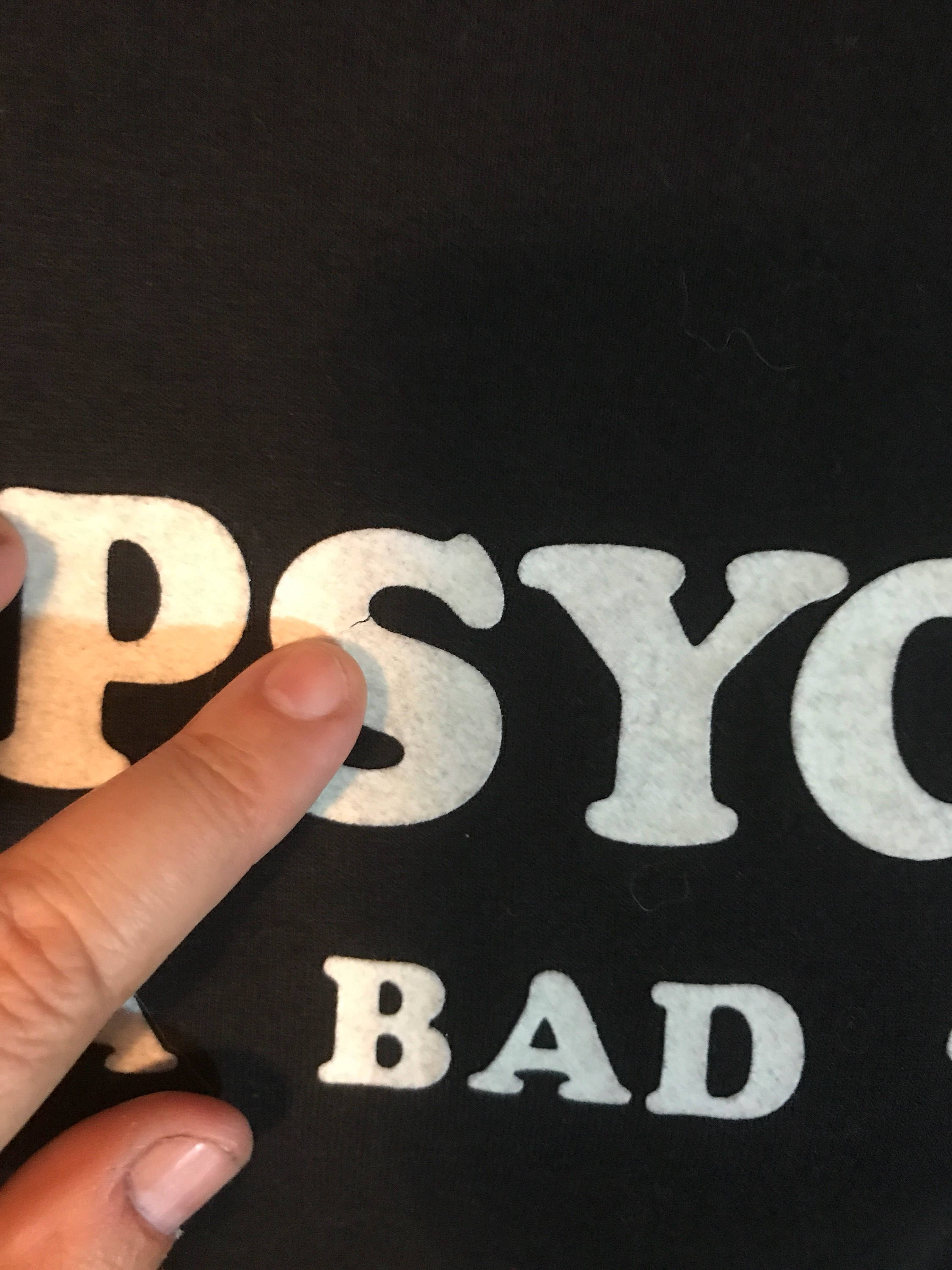 Irreverent Custom 80's Iron-on "you Say Psycho Like It's a Bad Thing" T ...