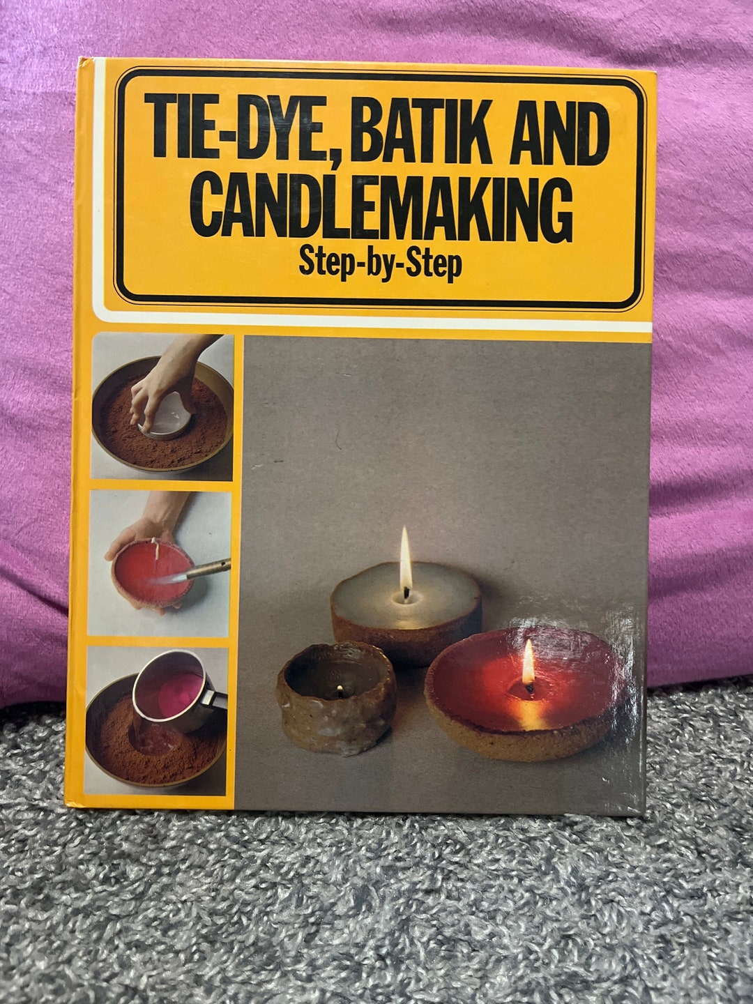 70’s Collier Books Tie Dye, Batik and Candlemaking - Etsy
