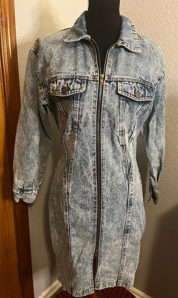 Vintage 1980s denim zip - Gem Vintage 1980s denim zip - Gem