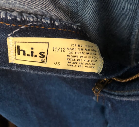 80’s Chic h.i.s. High Waisted Back Yoke Jeans - Gem