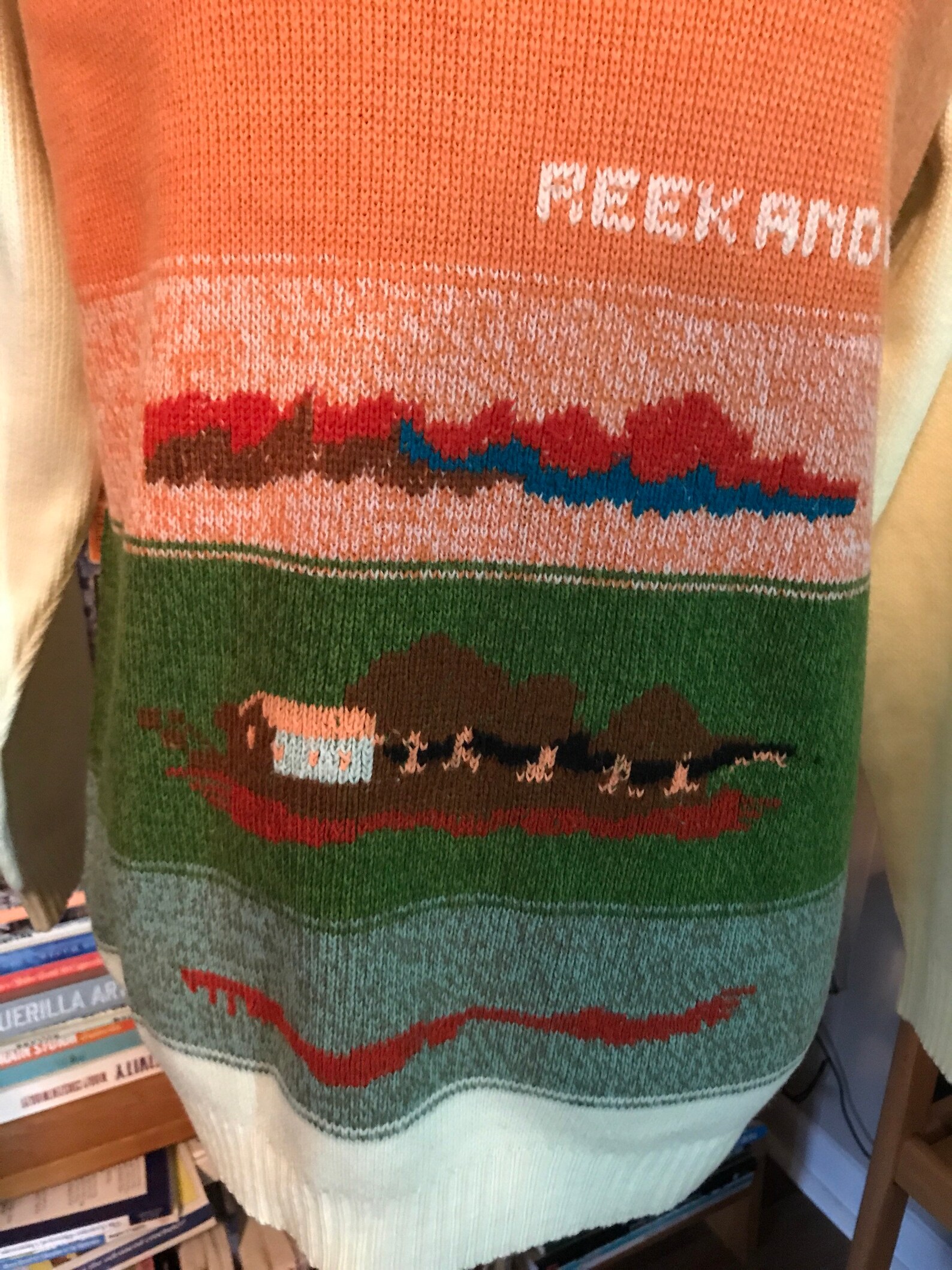 Reek and Reef Acrylic Sweater From India - Etsy