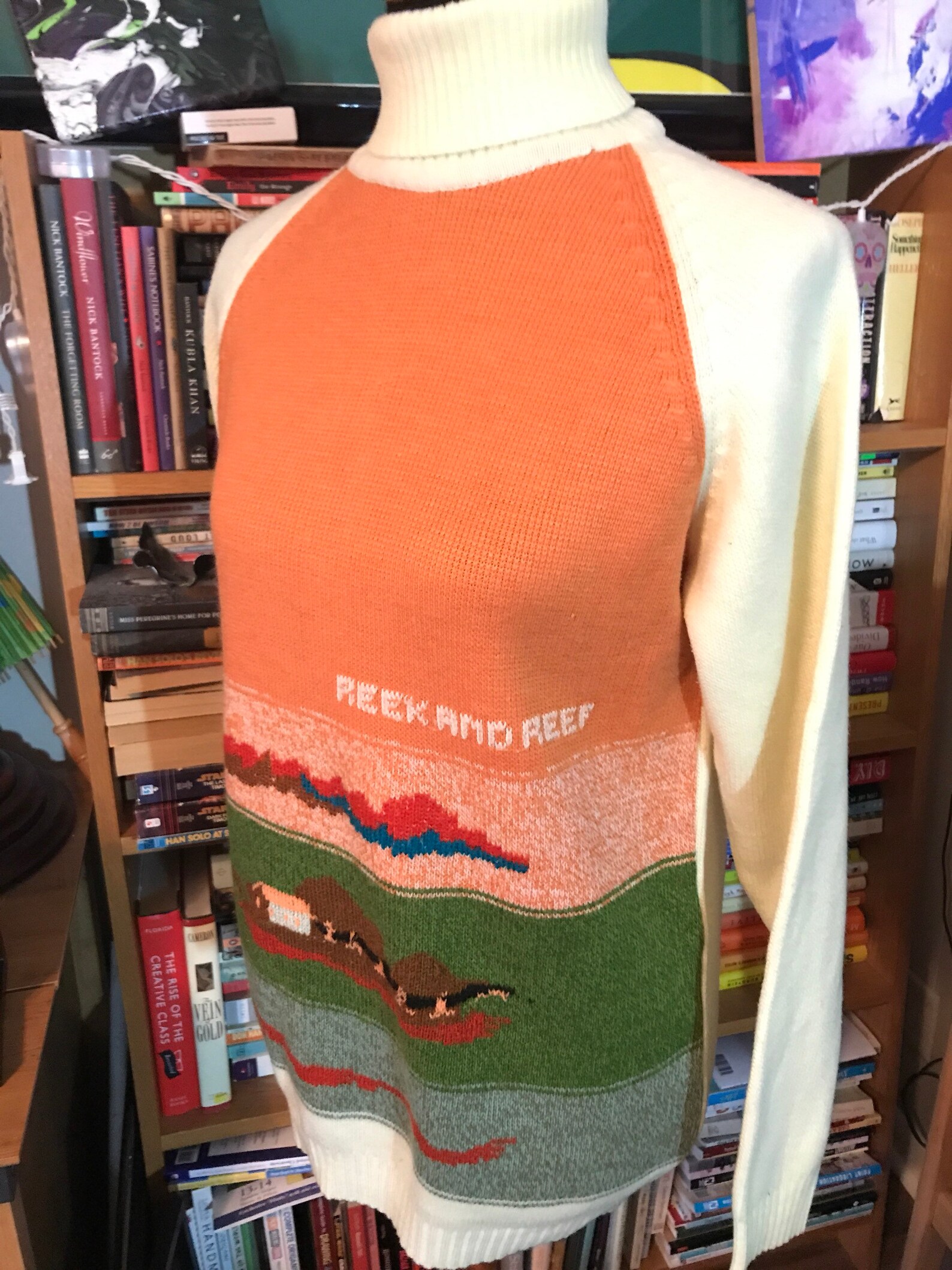 Reek and Reef Acrylic Sweater from India | Etsy