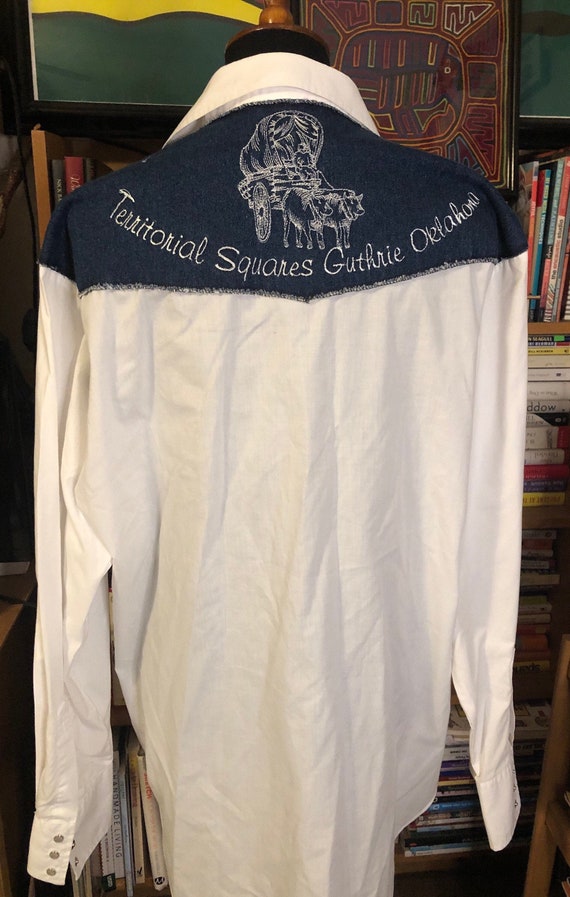 Customized/embroidered Vintage Ely Cattleman Long Sleeve Pearl | Etsy