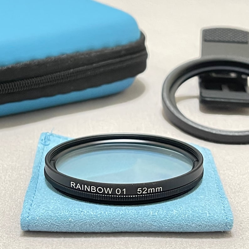 Rainbow Diffraction Acrylic Filter for Mobile Phone - Etsy