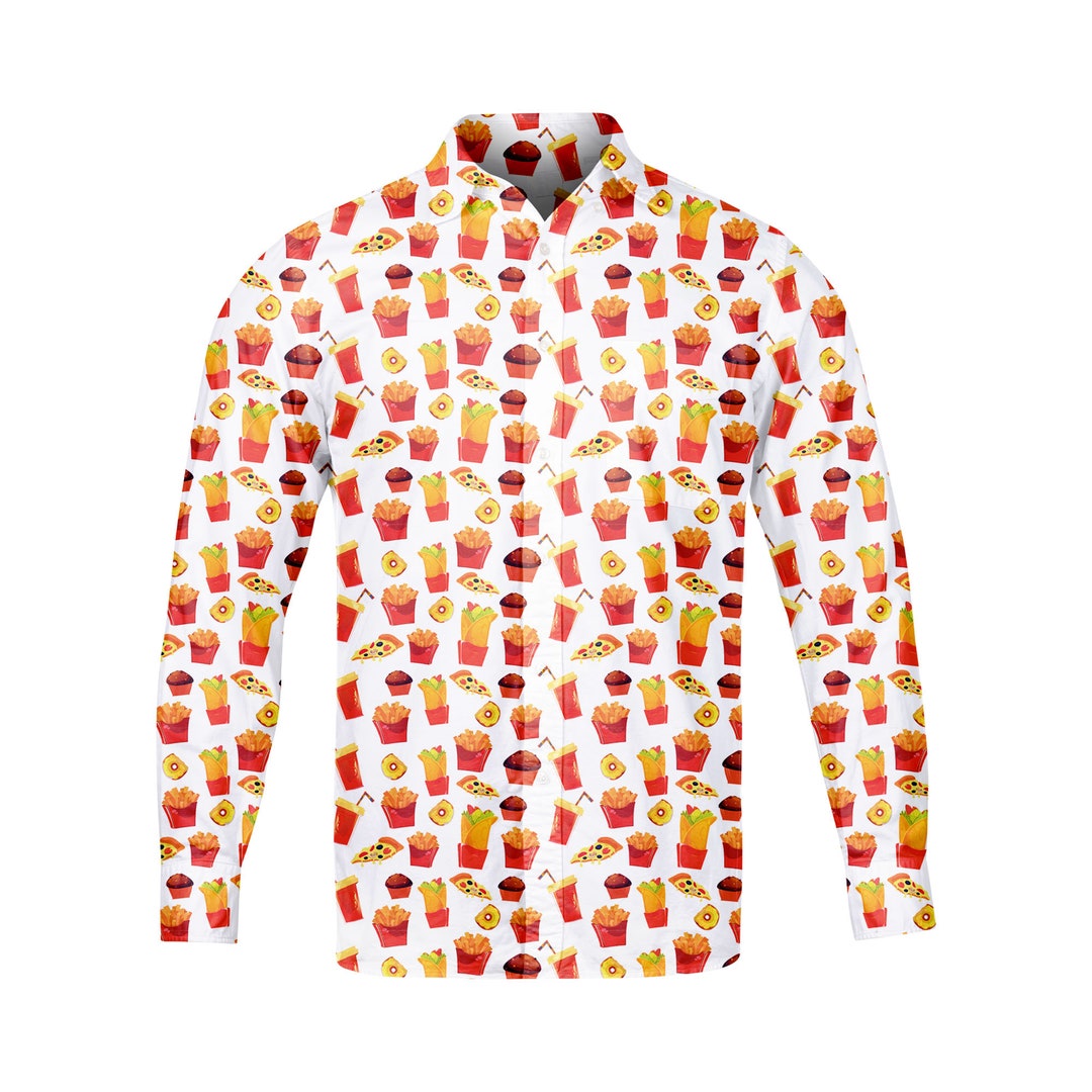 Men's Fast Food Shirt - Etsy