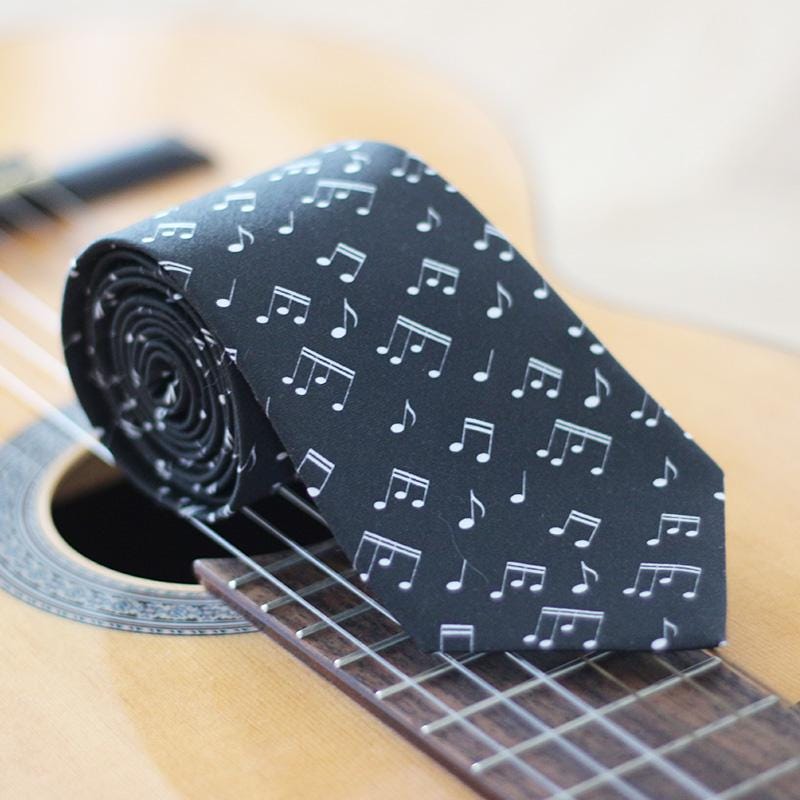 Musical Notes Tie - Etsy