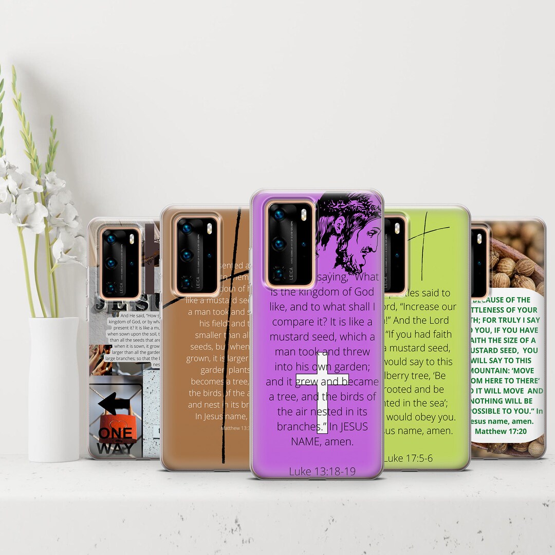 The Lord God Phone Case Jesus Bible Verse Faith for iPhone 13,12pro,xr ...