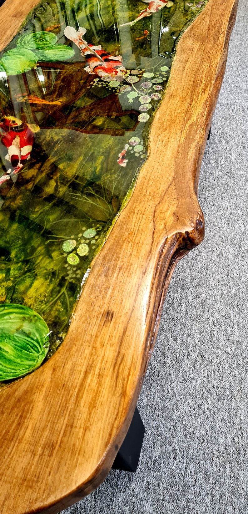 Koi Pond Coffee Table - Etsy