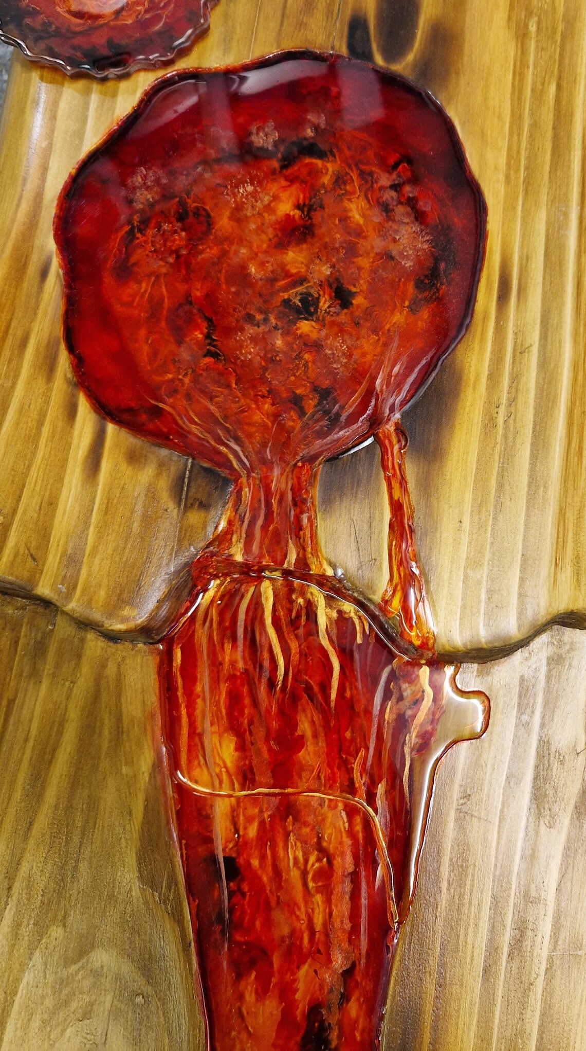 Split Level Lava Flow Table - Etsy