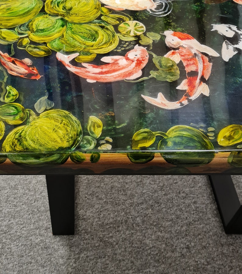Koi Pond Table. - Etsy