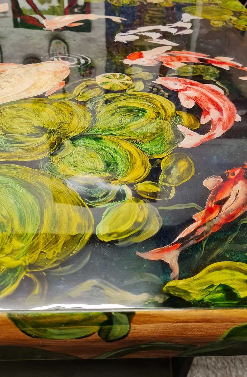Koi Pond Table. - Etsy