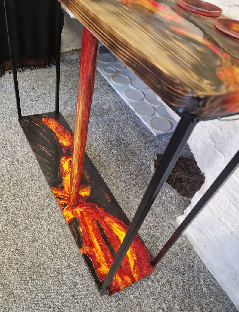 Lava Flow Console Table - Etsy