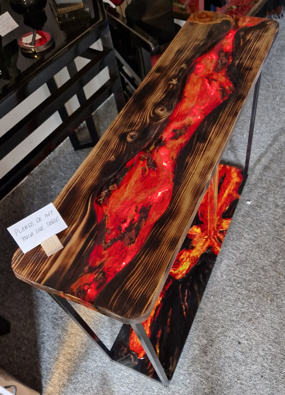 Lava Flow Console Table - Etsy