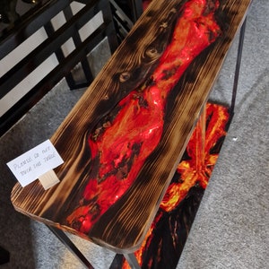 Lava Flow Console Table - Etsy