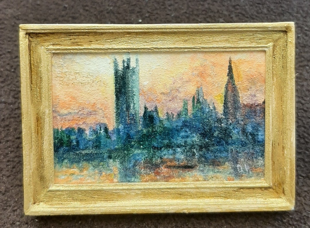 Monet Miniature. - Etsy