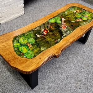 Koi Pond Coffee Table - Etsy