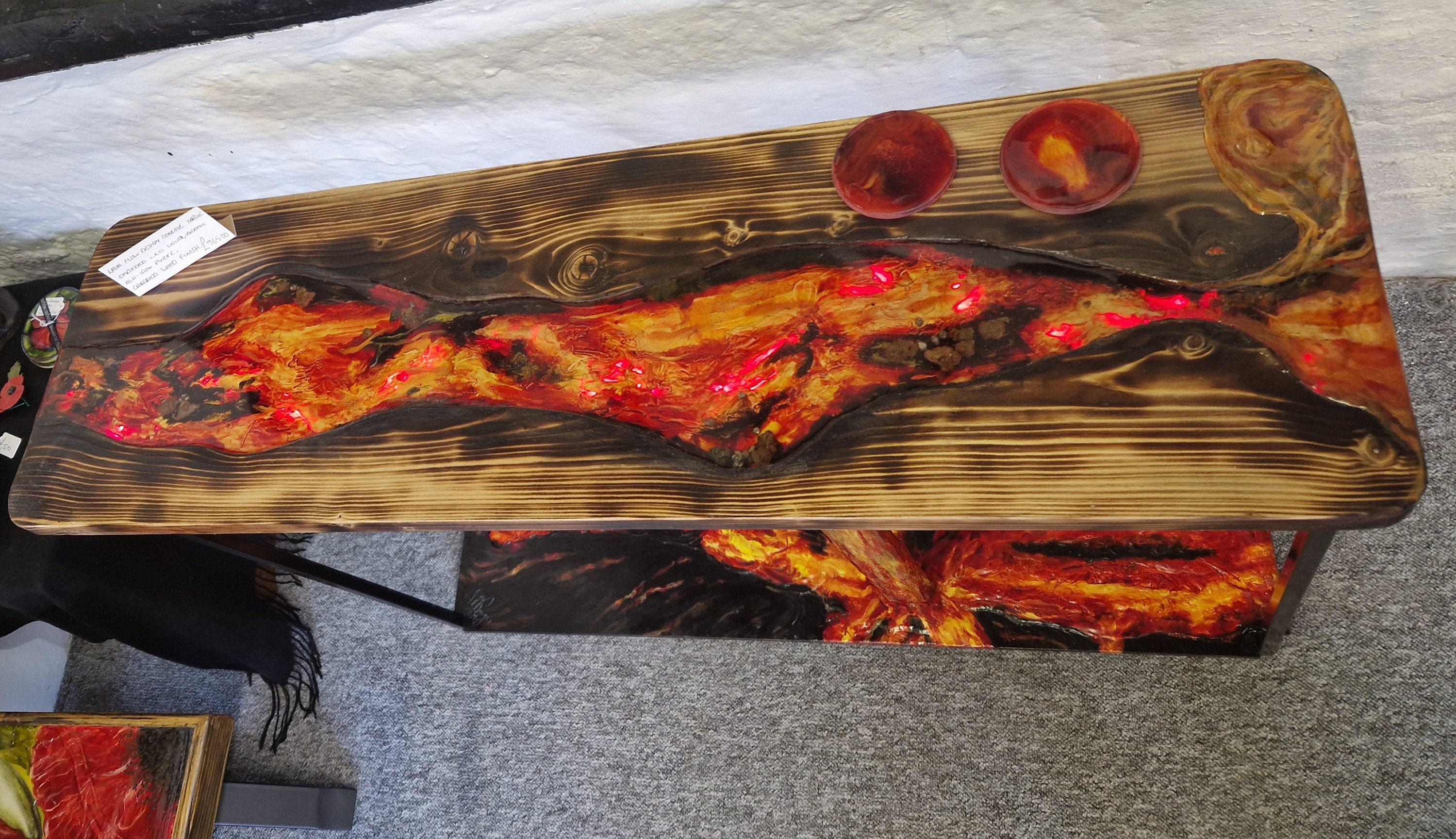 Lava Flow Console Table - Etsy