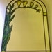 A Bespoke Art Nouveau ~ Tiffany Inspired Yellow Freesia Leaded Arched ...