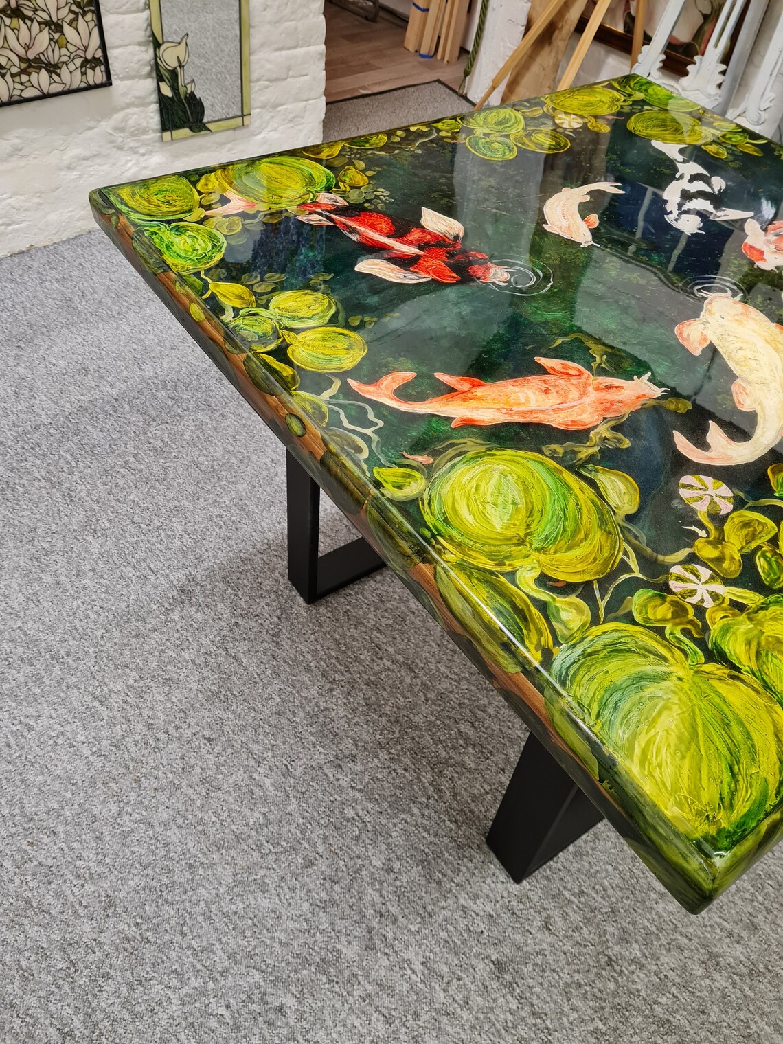 Koi Pond Table. - Etsy UK