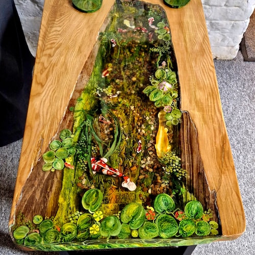 Koi Pond Coffee Table - Etsy