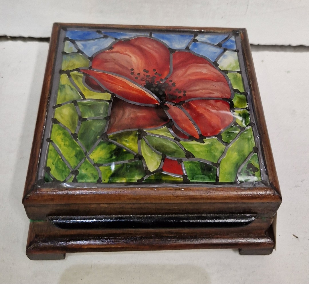 Poppy Trinket Box - Etsy