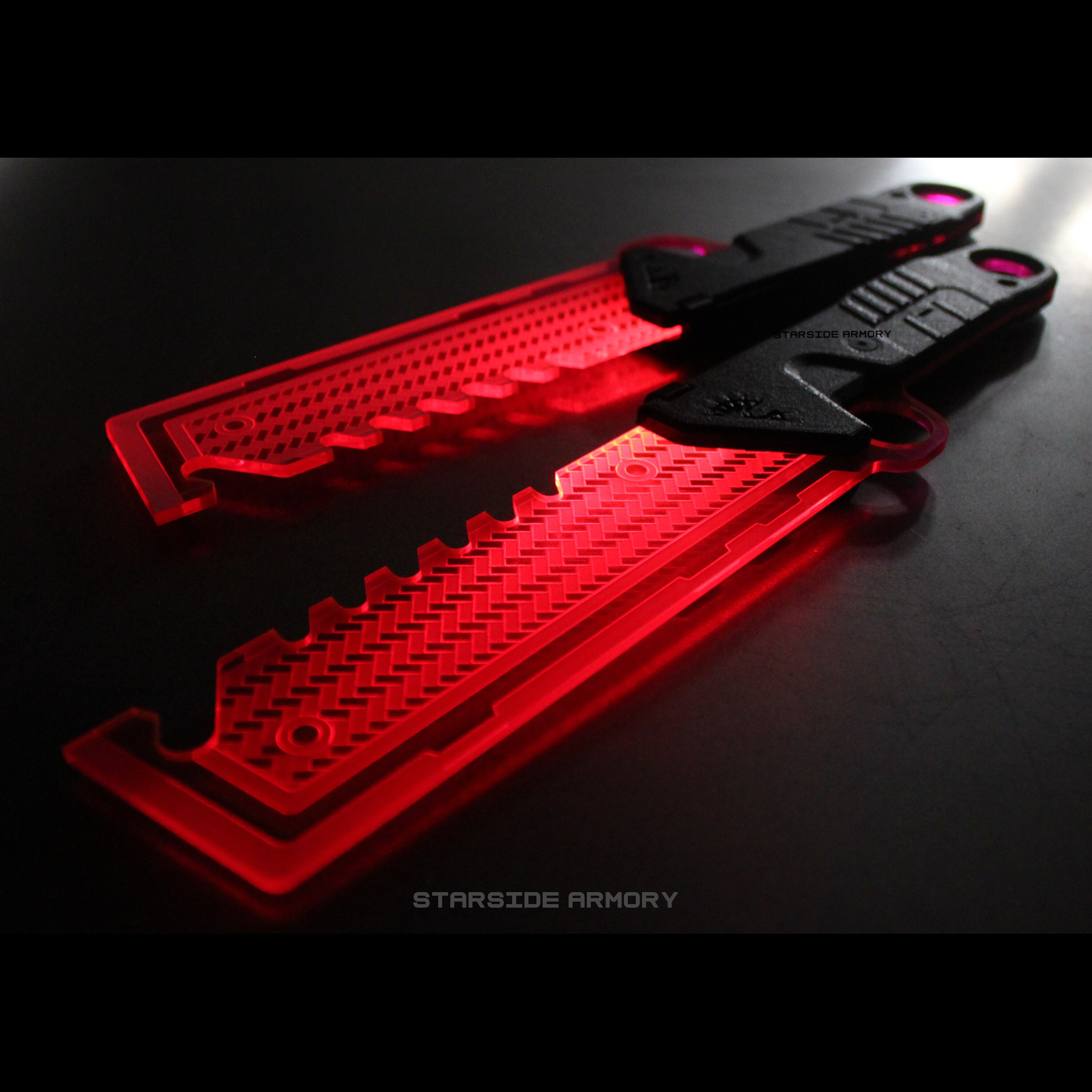 LED Shiny Knife MK5 - 3D Printable STL Files - Etsy