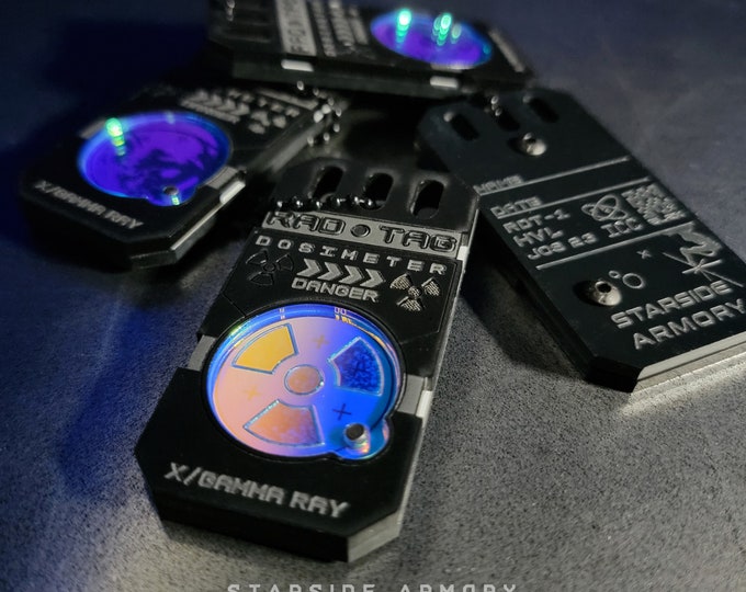 Futuristic LED Keychain & Necklace Accessories Multi Color Illumination ...