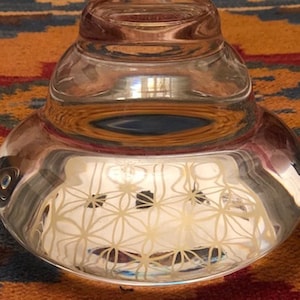 CARAFE Aladdin 1.3L - Gold Flower of Life | Sacred Geometry | Structure ...