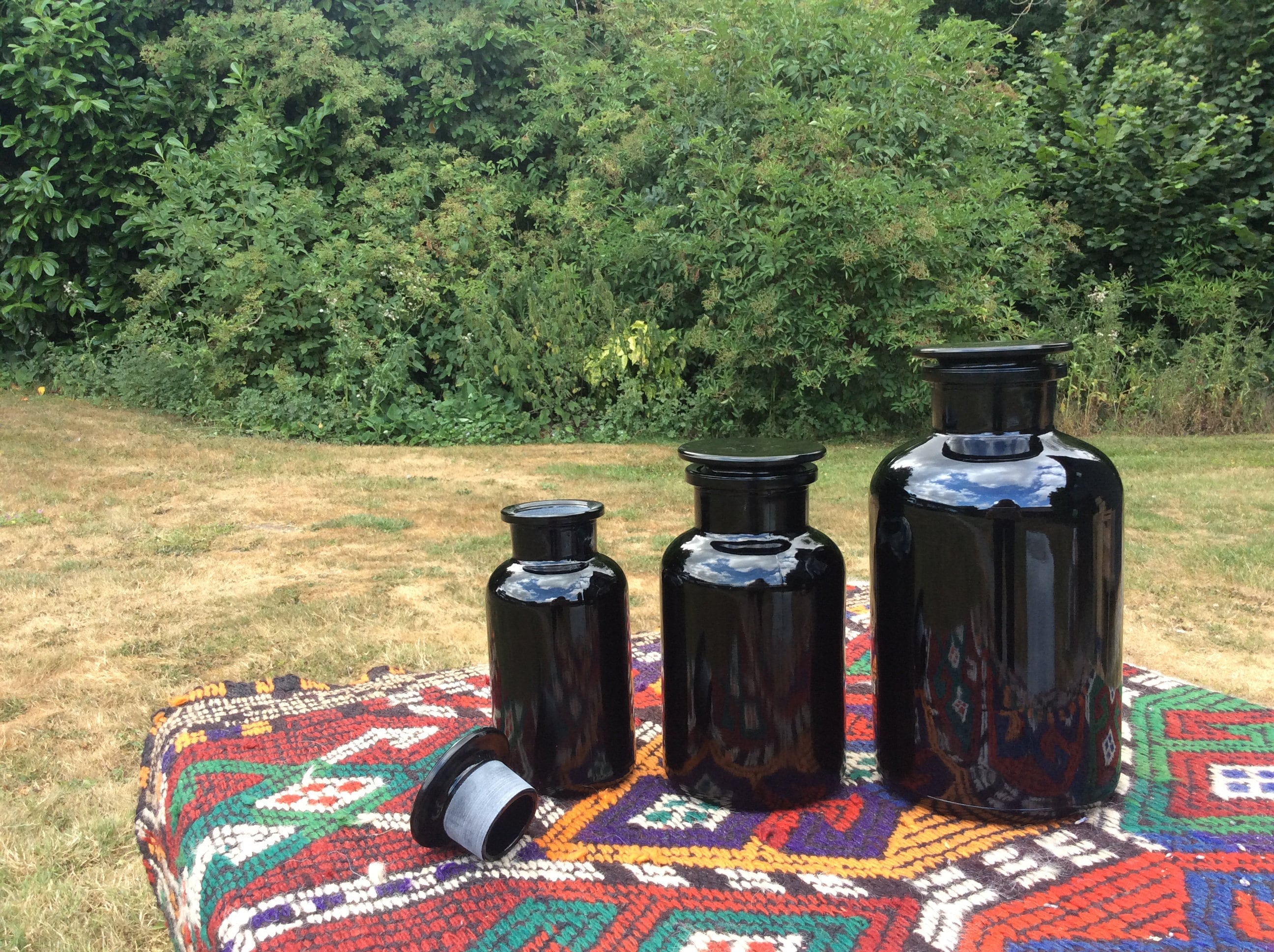 Apothecary Jars Miron Glass "dark Violet" | 250ml | Ultimate Storage ...